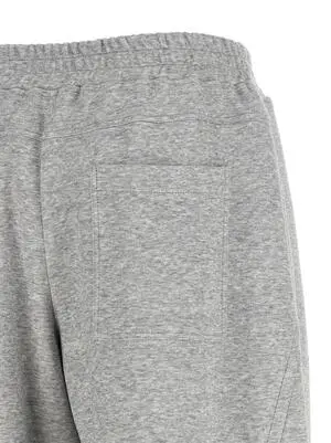 Brunello Cucinelli Cotton And Cashmere Joggers - Gray