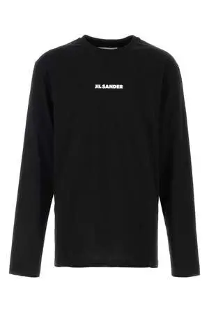 JIL SANDER Cotton T-shirt - Black