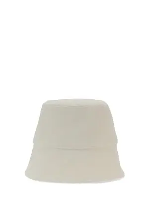 Stella McCartney Logo Bucket Hat - White
