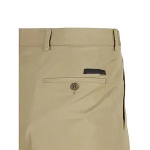Prada Neutrals Trousers Regular & Straight-leg Trousers
