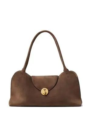Versace Vivian Suede Leather Shoulder Bag - Multicolor