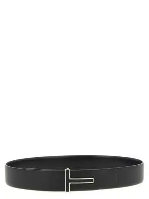 TOM FORD Icon' Reversible Belt - Black