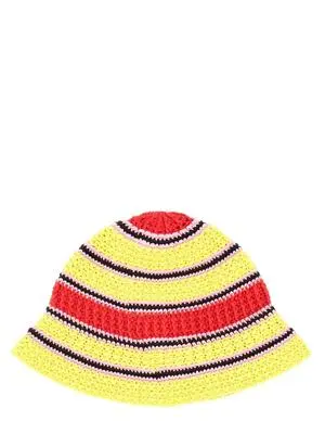 Stella McCartney Crochet Bucket Hat - Multicolor