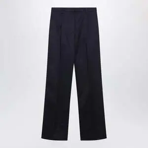Prada Navy Chino Trousers - Blue