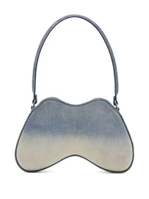 DIESEL® Double-d Denim Shoulder Bag - Multicolor