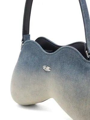 DIESEL® Double-d Denim Shoulder Bag - Multicolor