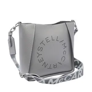 Stella McCartney Stella Logo Crossbody Bag - Gray