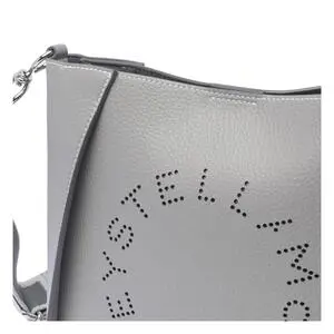 Stella McCartney Stella Logo Crossbody Bag - Gray