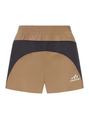 Balenciaga Techwear Shorts In Soft Technical Fabric - Multicolor