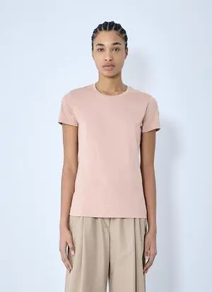 Moncler Logo Motif T-shirt - Pink