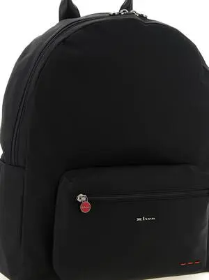 Kiton Logo Backpack - Black