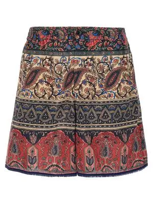 Valentino Garavani Voyage Imaginaire Bermuda Shorts - Multicolor