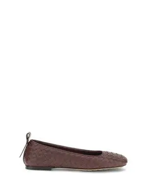 Bottega Veneta Charlotte Ballerinas - Brown