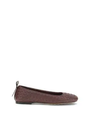 Bottega Veneta Charlotte Ballerinas - Brown