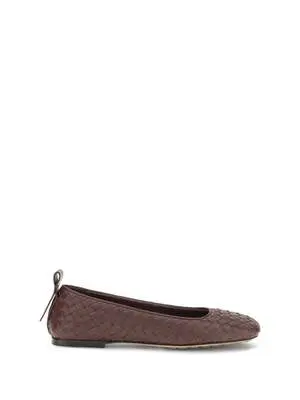 Bottega Veneta Charlotte Ballerinas - Brown