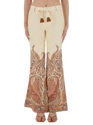 Zimmermann Pants Rhiannon - Cream