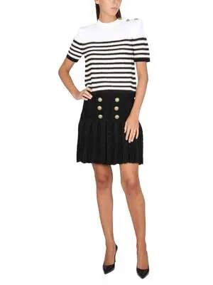 Balmain Skirt With Buttons