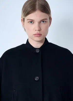 Max Mara Cashmere Cropped Sleeve Jacket