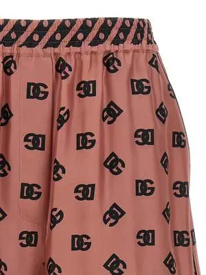 Dolce & Gabbana Silk Bermuda Shorts