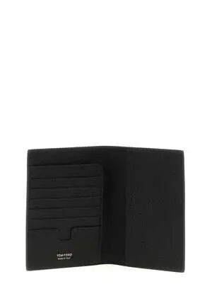 TOM FORD Hammered Passport Holder