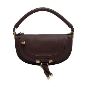 Chloé Charms Crossbody Bag - Brown