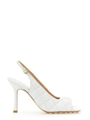 Bottega Veneta Slingback Sandal Padded - White