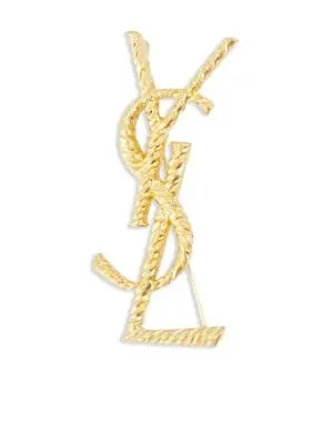Saint Laurent Cassandre Brooch - Multicolor