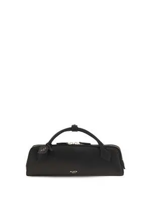 Alaïa Satin Le Teckel Clutch - Black