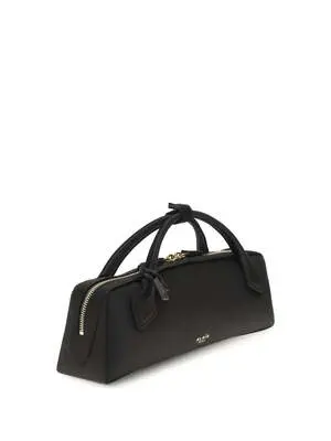 Alaïa Satin Le Teckel Clutch - Black