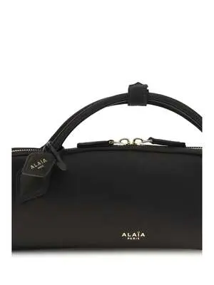 Alaïa Satin Le Teckel Clutch - Black