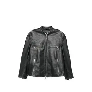 Dsquared2 Jackets Leather Jackets - Black