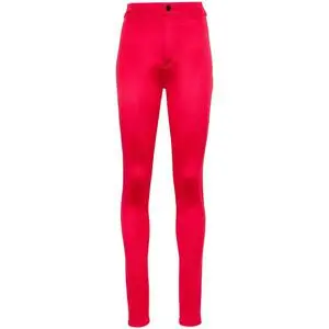 Saint Laurent Trousers Skinny Trousers - Red