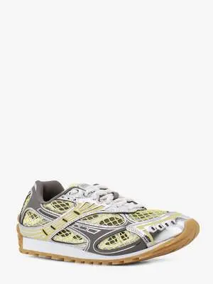 Bottega Veneta Orbit Mesh And Leather Sneakers - Multicolor