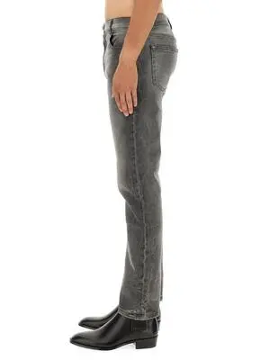 Balmain Regular Fit Jeans - Gray