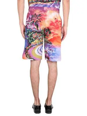 Dolce & Gabbana Printed Bermuda Shorts