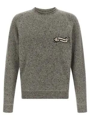 Dsquared2 Knop Yarn' Sweater - Gray