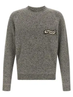 Dsquared2 Knop Yarn' Sweater - Gray