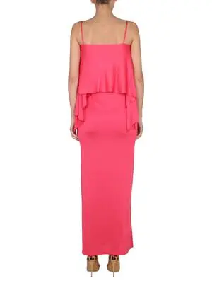 TOM FORD Dress With Ruffles - Pink
