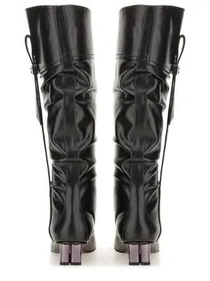 GANNI Slouchy Boot Butterfly