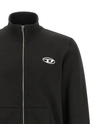 DIESEL® S-ginn-zip-iod' Sweatshirt
