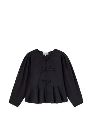 GANNI Organic Cotton Blouse - Multicolor