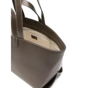 A.p.c. Leather Tote - Brown