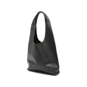 A.p.c. Calf Leather Tote Bag - Black