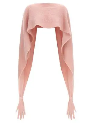 Moschino Glove Cape - Pink