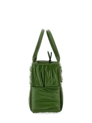 Bottega Veneta Leather Small Bow Tote Bag - Green