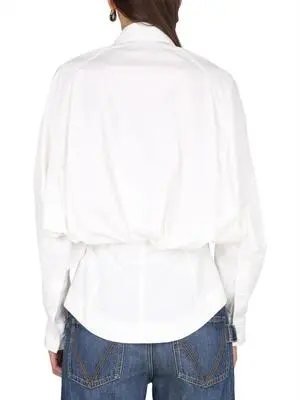 Bottega Veneta Compact Cotton Shirt