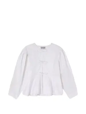 GANNI Organic Cotton Blouse - Multicolor