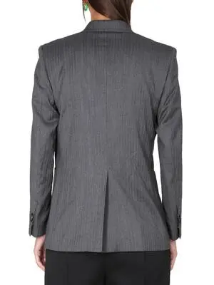 Bottega Veneta Chevron Pattern Jacket