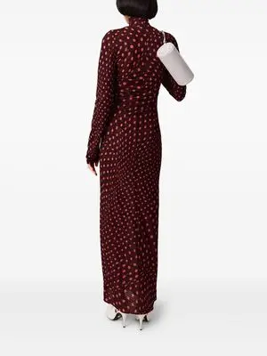 Stella McCartney Polka Dot Long Dress - Multicolor