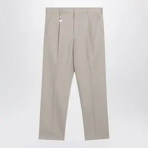 Prada Cotton Trousers - Cream